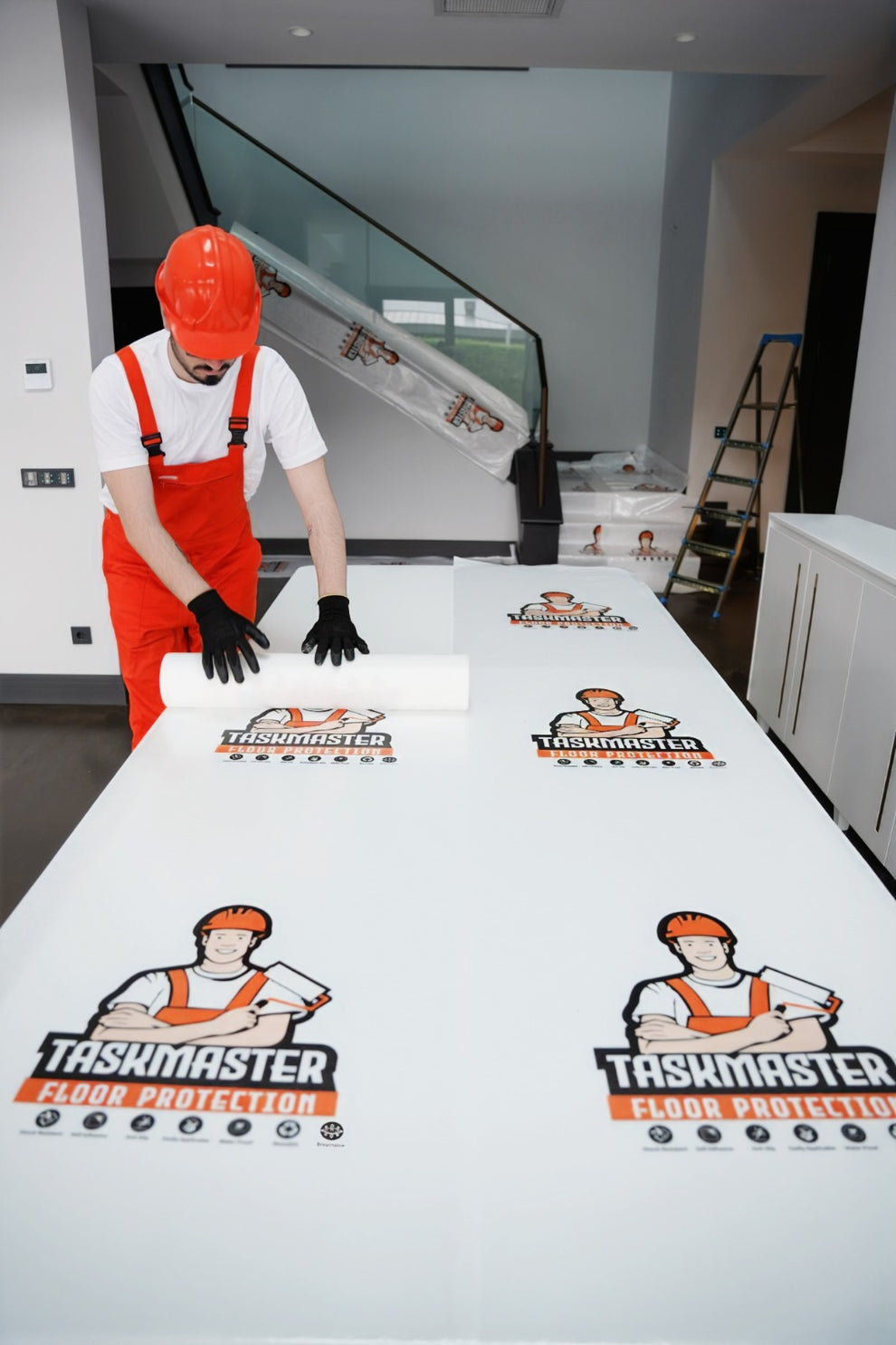 TaskMaster Surface Protection Mat Premium 300 Sqft (36" x 100 ...